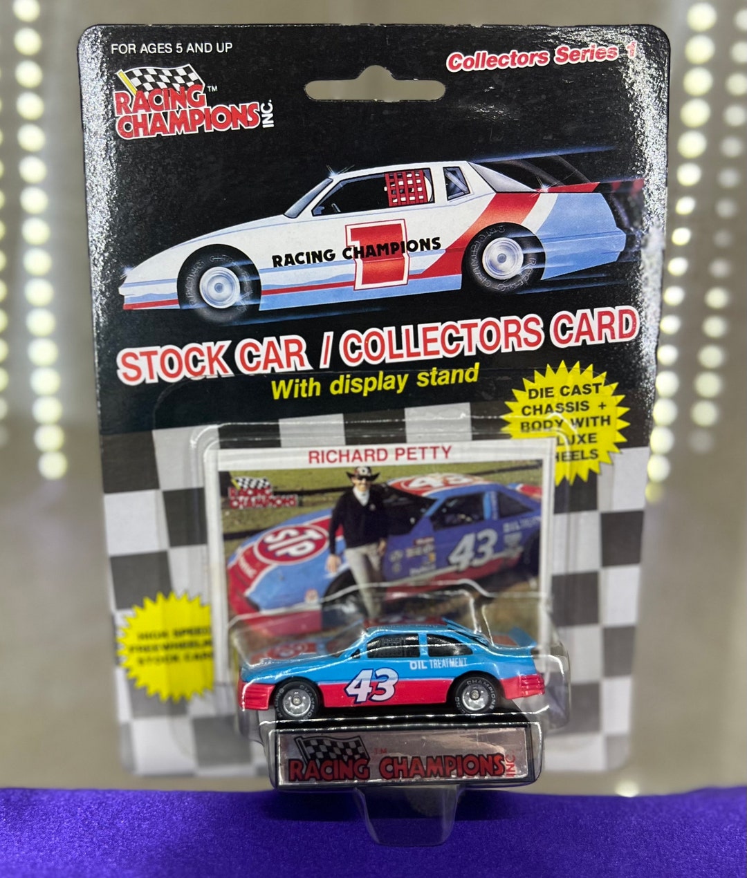 Richard Petty Diecast Car With Card Stand - Etsy