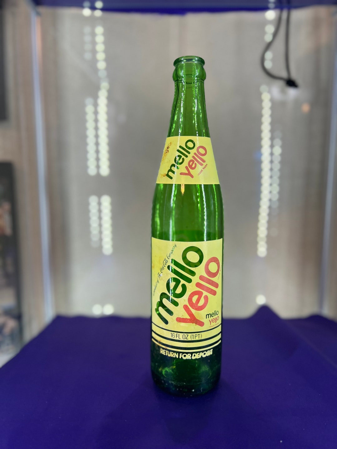Vintage 1980s Mello Yellow Bottle - Etsy