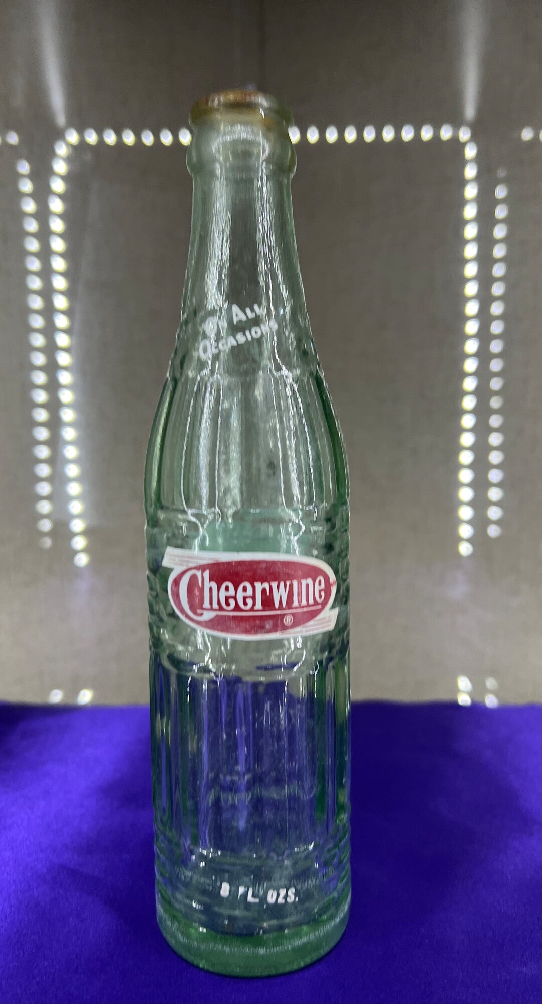 Cheerwine 8oz Glass Bottle - Etsy