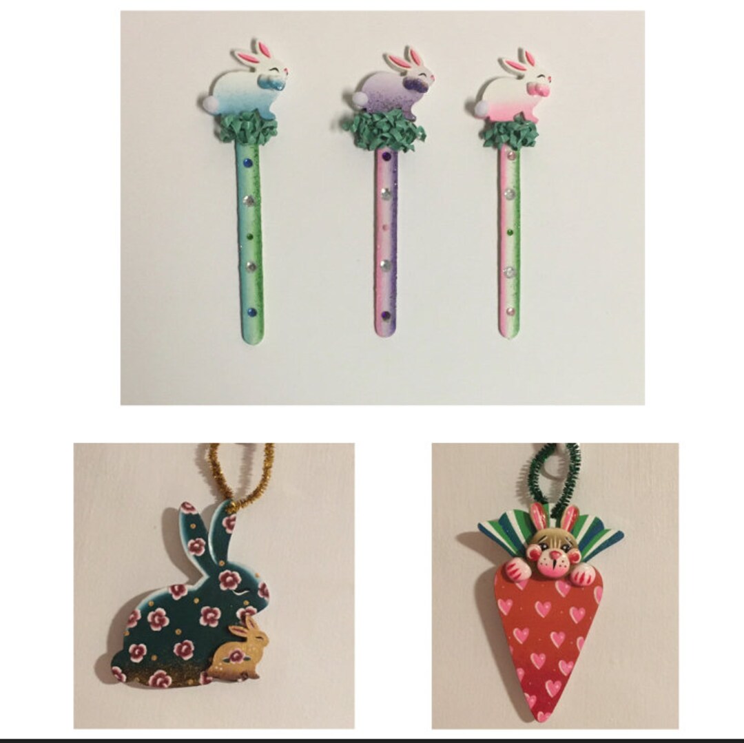 Easter Bunny Decorations - Etsy