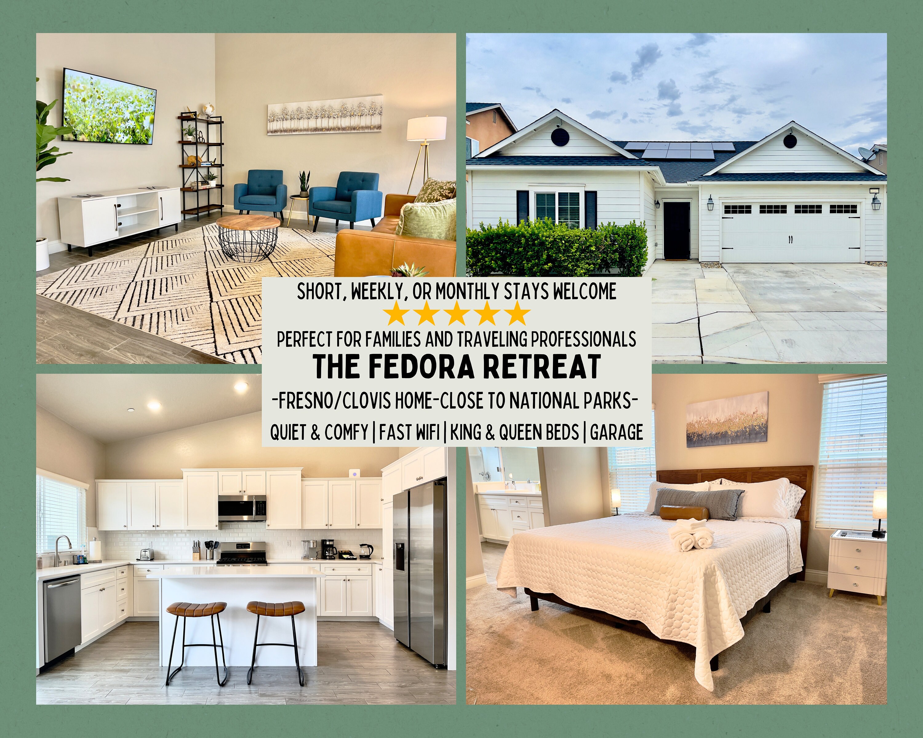 Airbnb & Vrbo Collage Cover Photo Template Bundle 5-star Superhost - Etsy