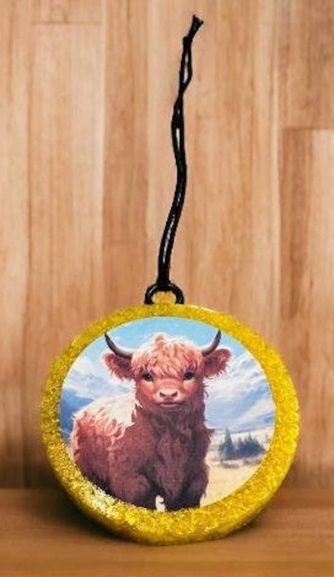Highland Cow FRESHIE Highly Scented Long Lasting 21 Scent Options Car ...