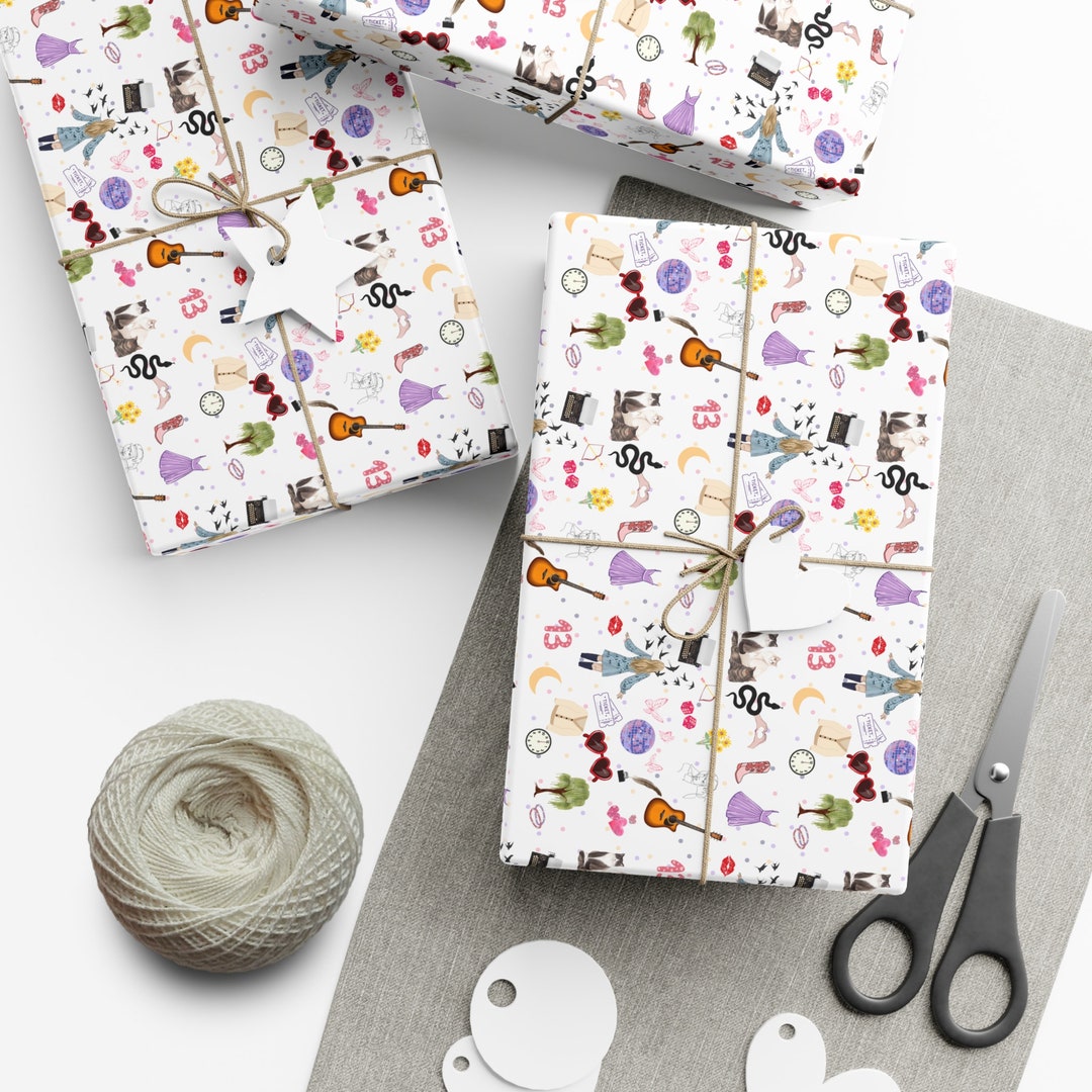 Swiftie-inspired Gift Wrap Paper Inspired by the Complete Anthology of ...