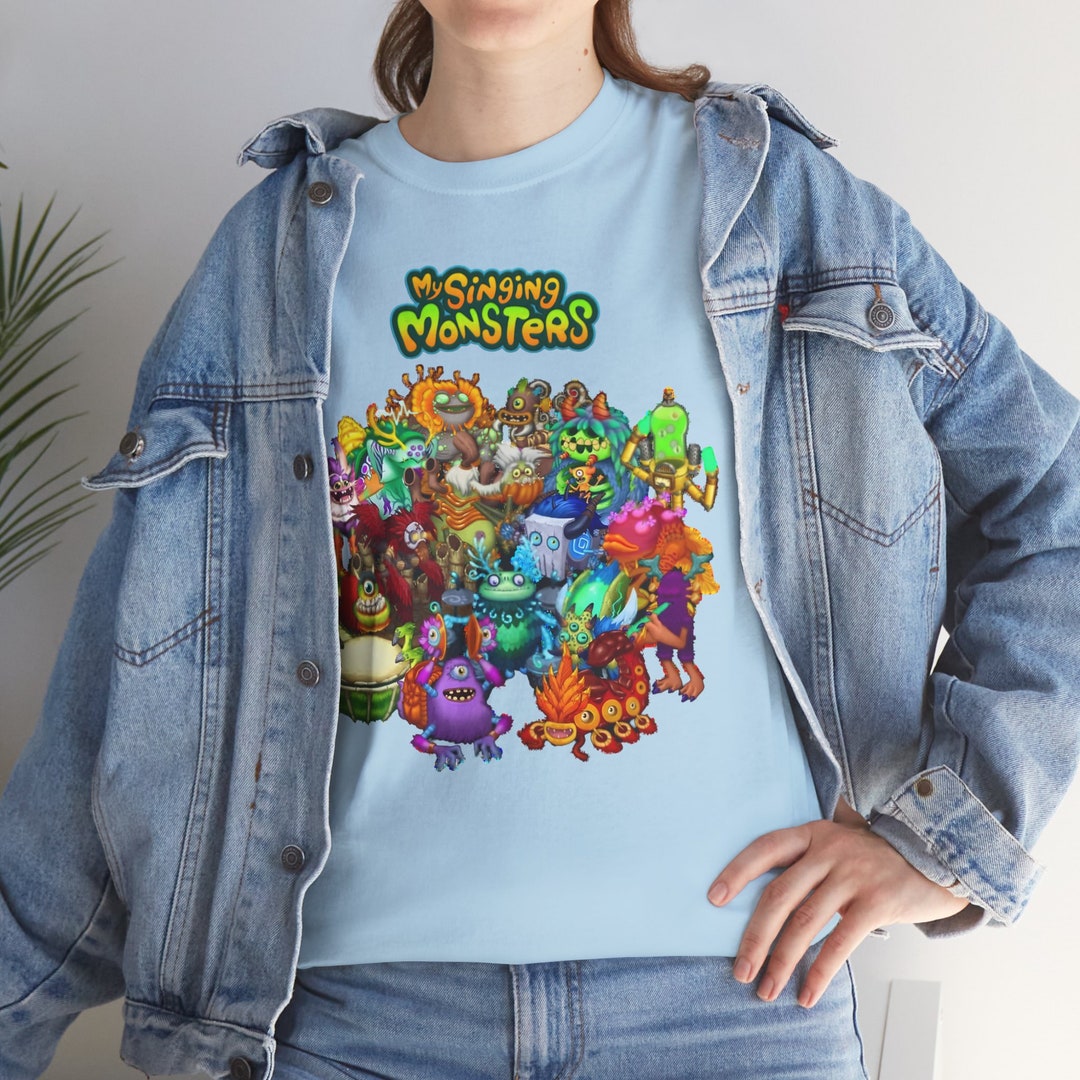My Singing Monsters MSM Rare Wublins Unisex T-shirt Epic Gaming Fan Tee ...