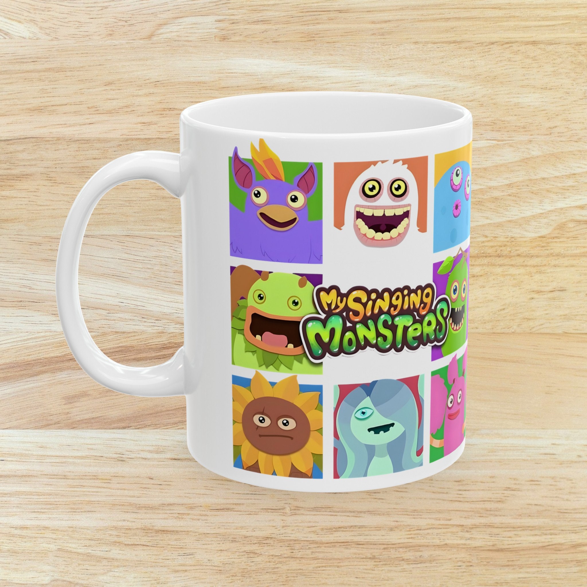 My Singing Monsters MSM Character Block Mug, 11oz - Etsy