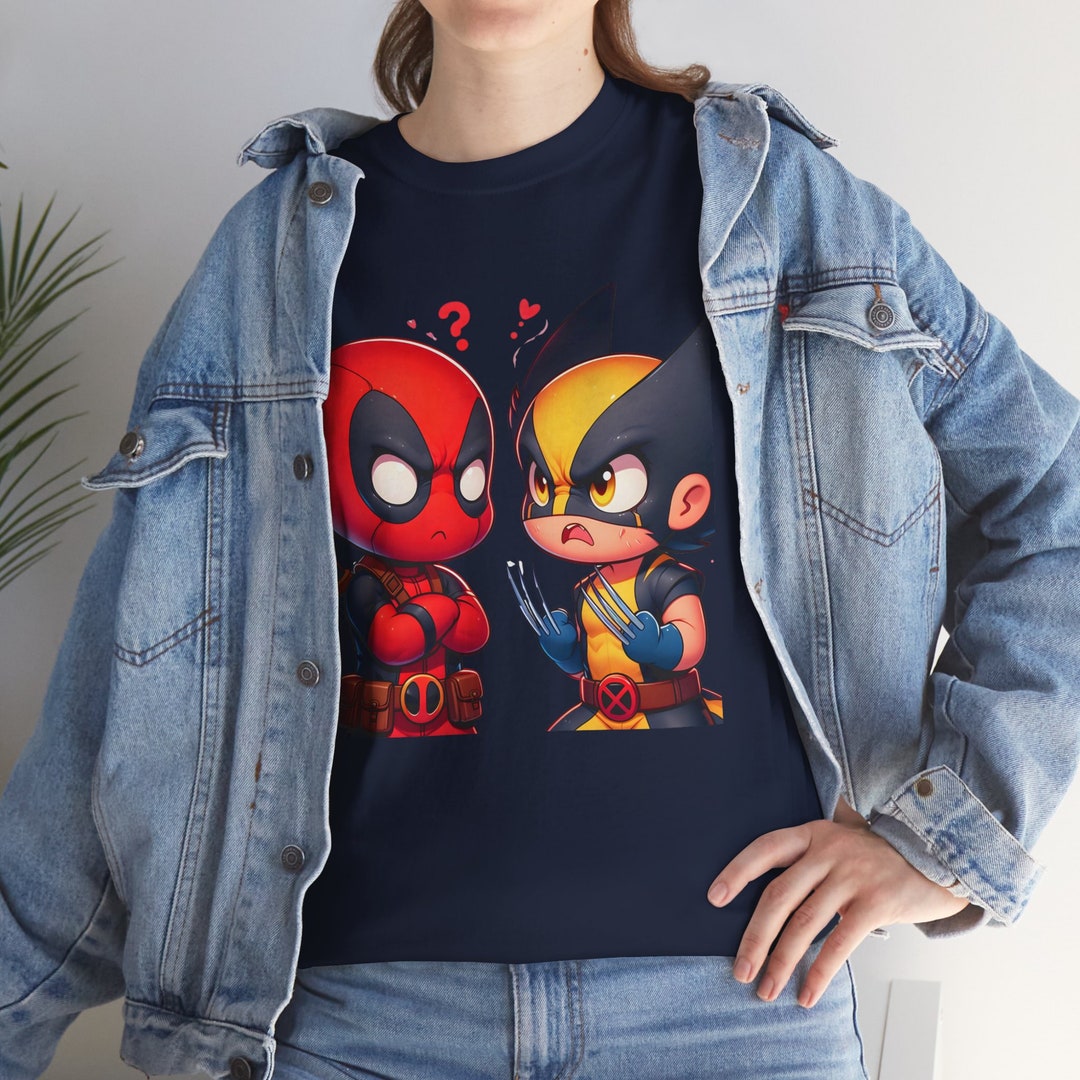Deadpool and Wolverine as Kids Unisex T-shirt - Etsy
