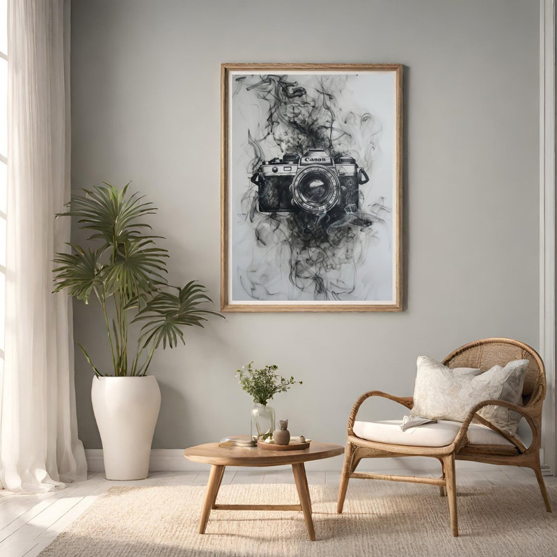 Vintage Camera Print - Etsy