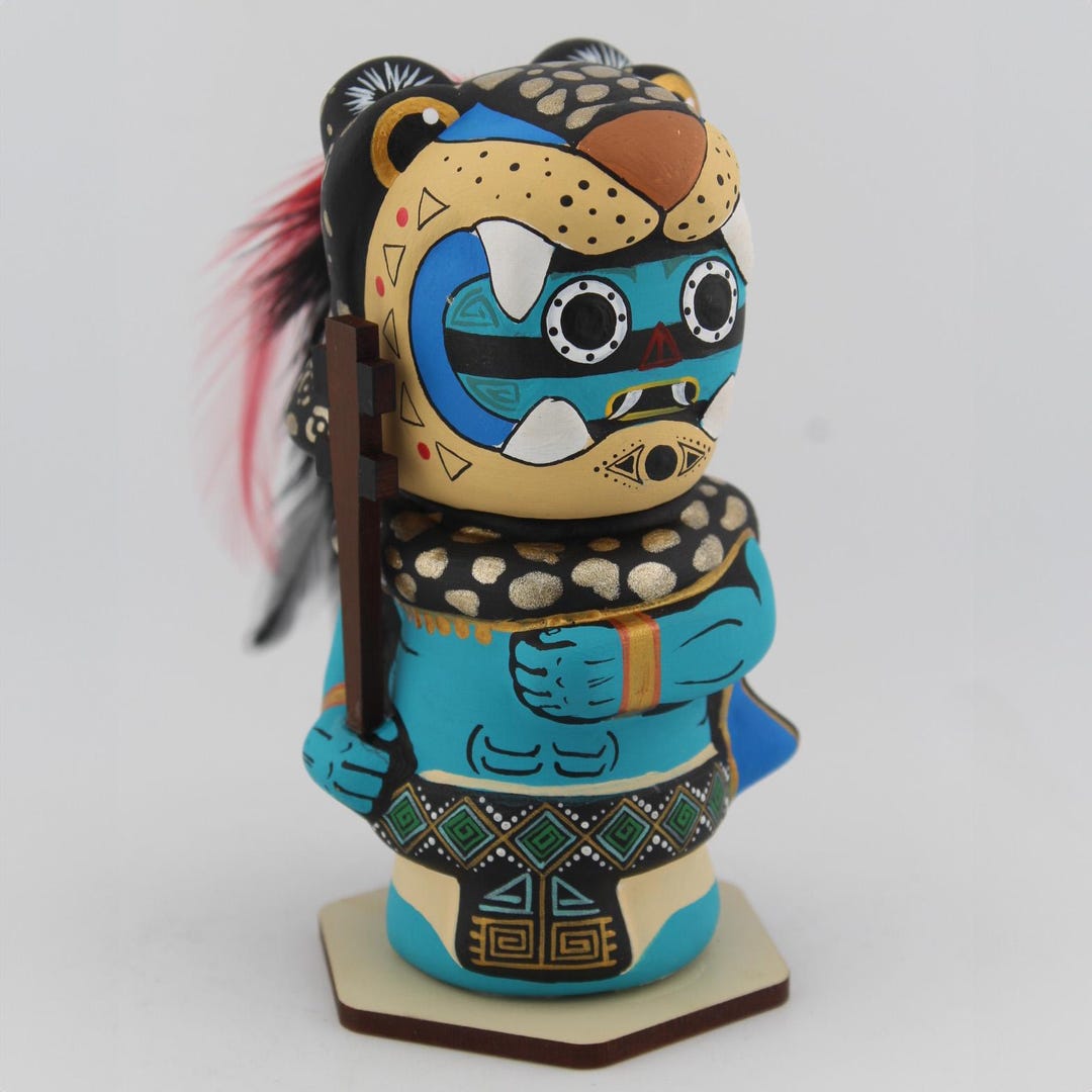 Handmade Clay Mexican God Special Edition Figure Statues, Handmade ...
