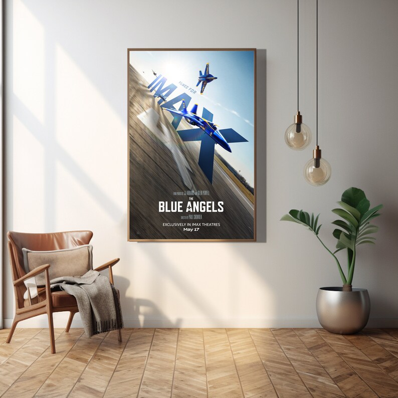 The Blue Angels Movie Poster-high Quality Canvas Poster-home Decor-art ...