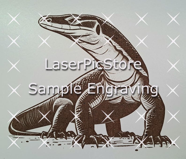 Goanna Vector File - SVG AI DXF - Australian Animal Svg - Etsy Australia