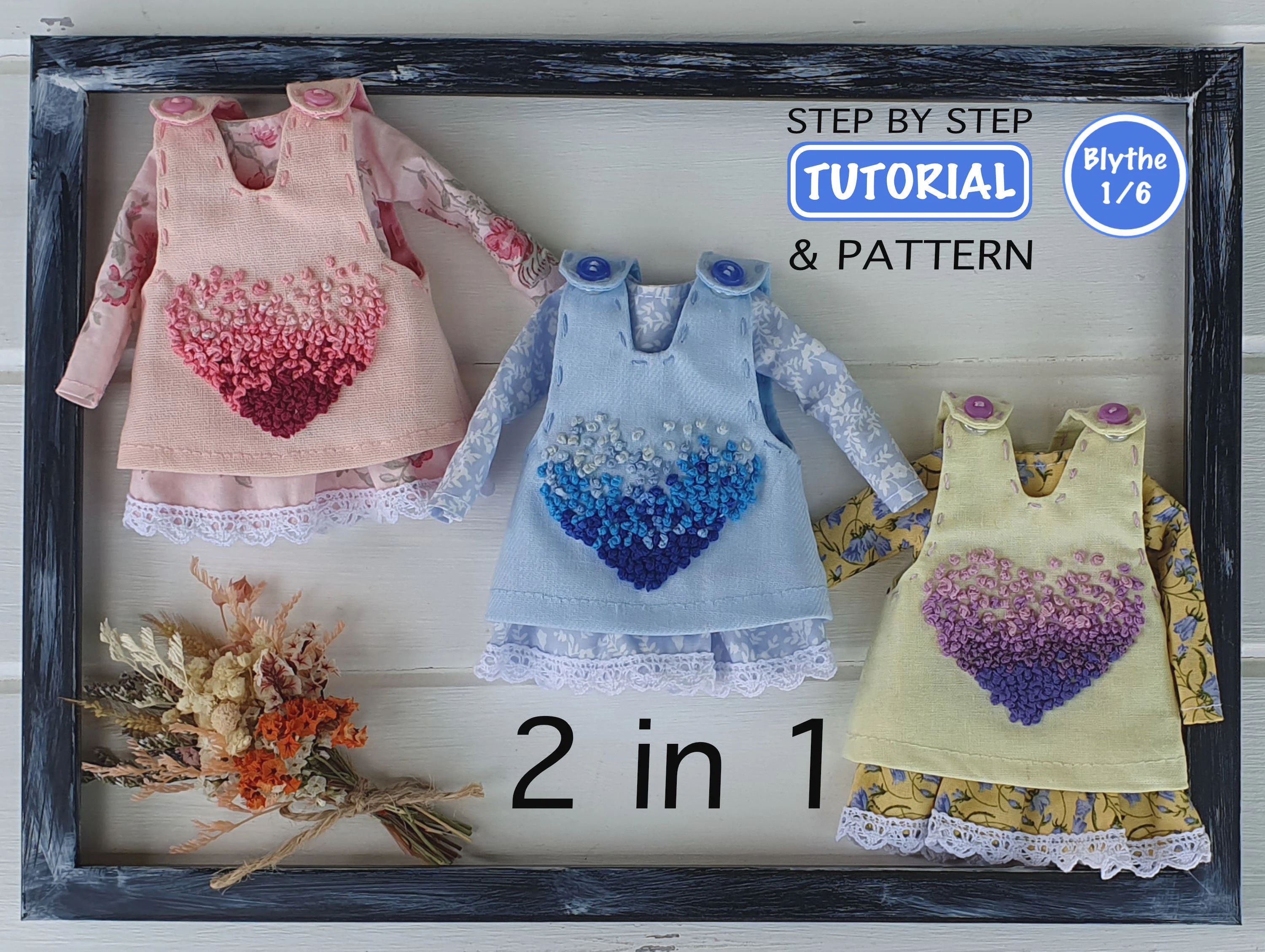 Blythe Pattern Blythe Clothing Blythe Outfit Blythe Clothes Sewing ...