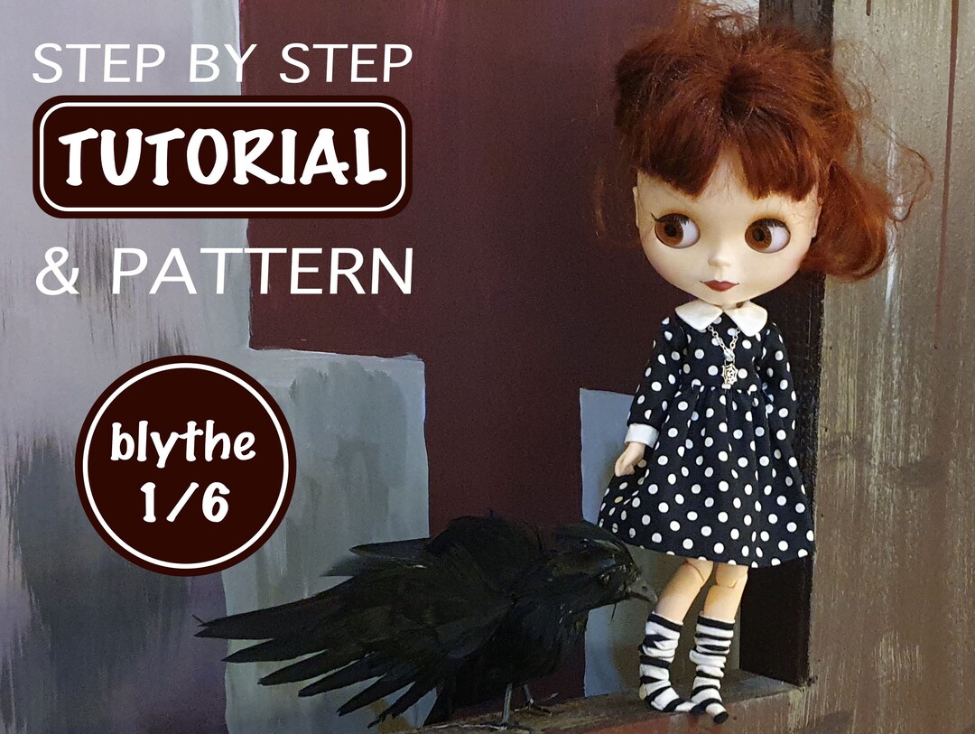 Blythe Pattern Blythe Clothing Blythe Outfit Blythe Clothes Sewing ...