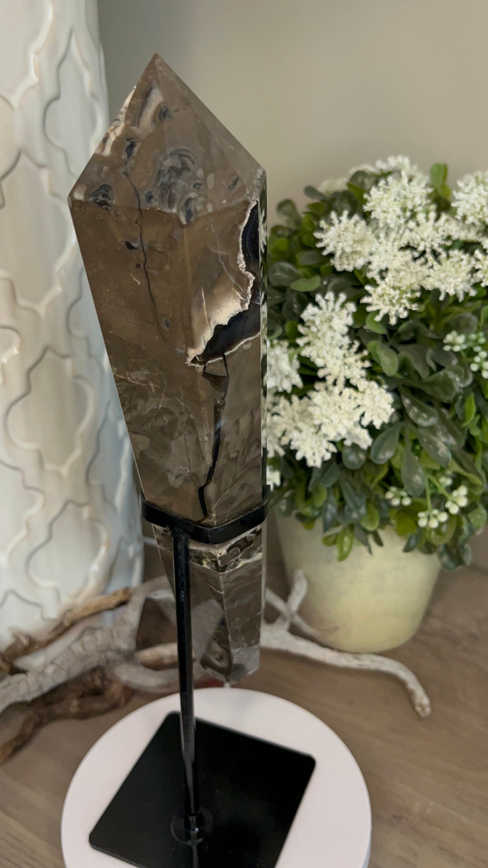 Volcano Agate Wand - Etsy