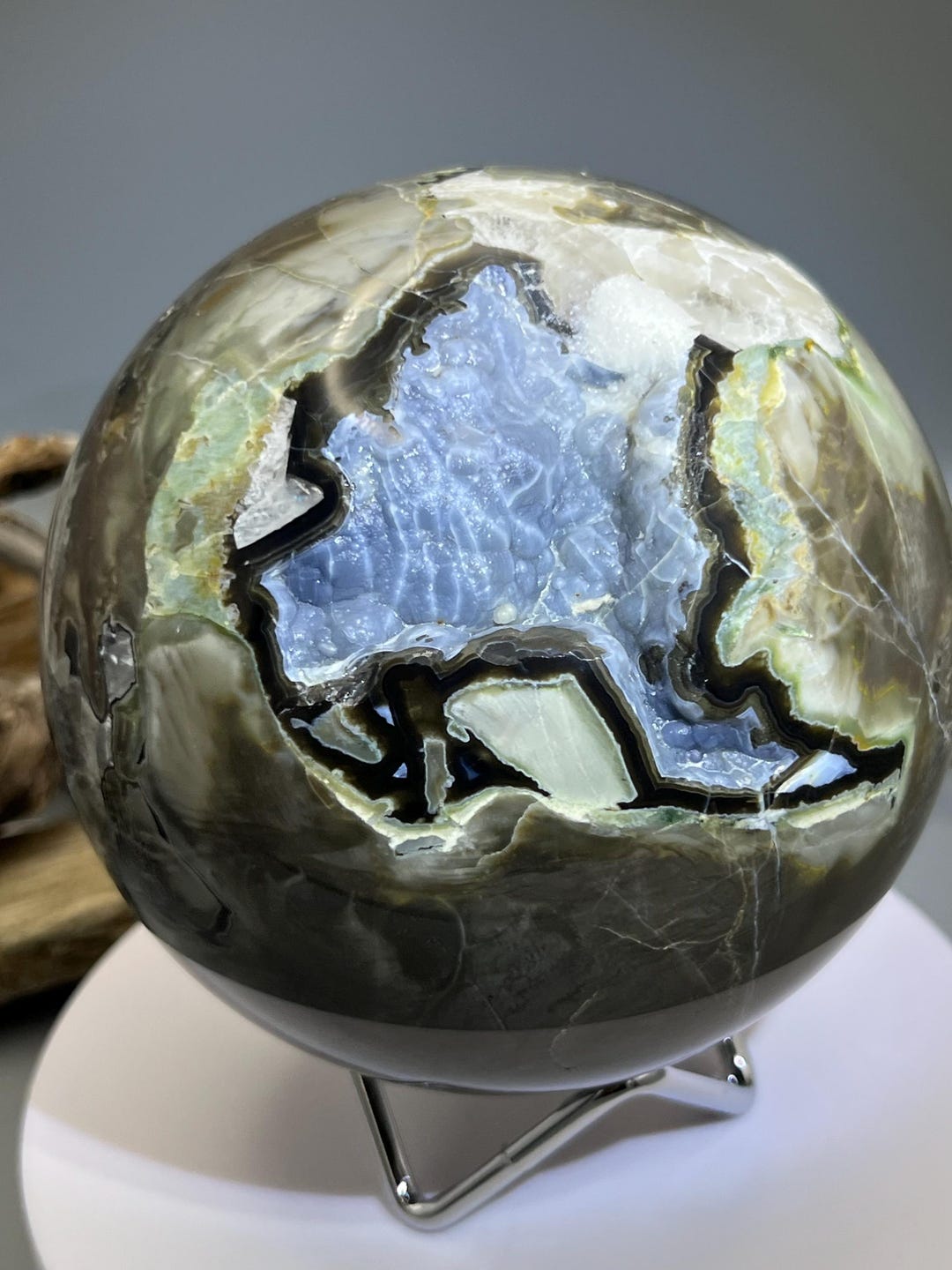 Volcano Agate Sphere - Etsy