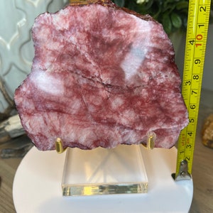 Red Moonstone Slice - Etsy