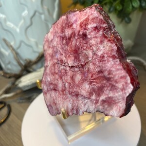 Red Moonstone Slice - Etsy