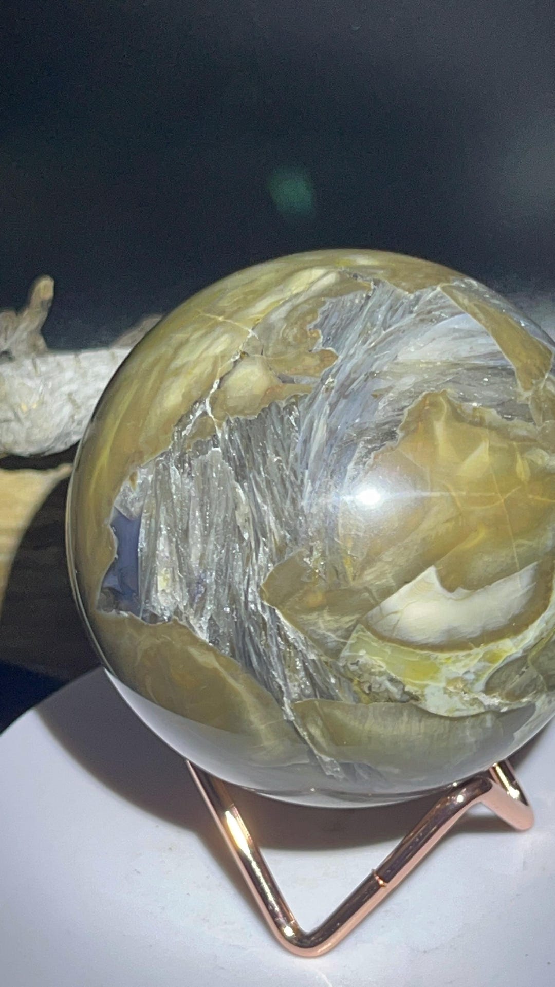 Volcano Agate Sphere - Etsy