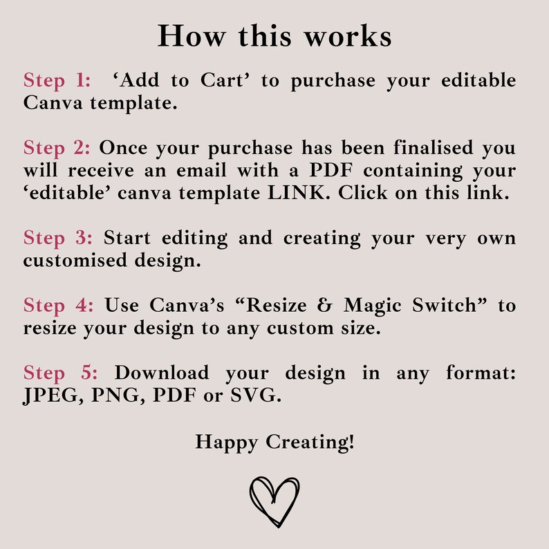 Floral Burgundy Wedding Invitation, SVG, QR Code, DIY, Digital, Canva ...