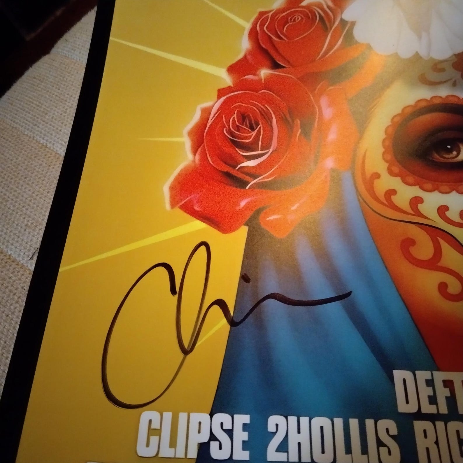 Autographed Deftones 2025 Dia De Los Deftones Festival Promo Poster - Etsy