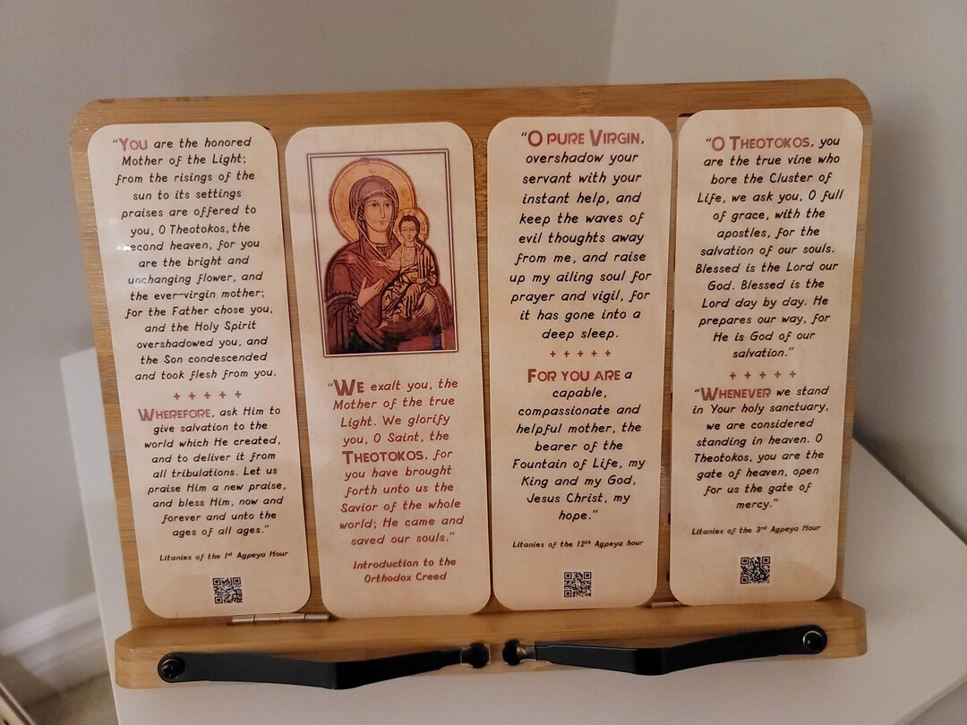 Bookmarks | Agpeya Litanies for the Theotokos St. Mary | Coptic ...