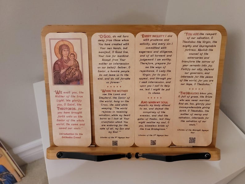 Bookmarks | Agpeya Litanies for the Theotokos St. Mary | Coptic ...