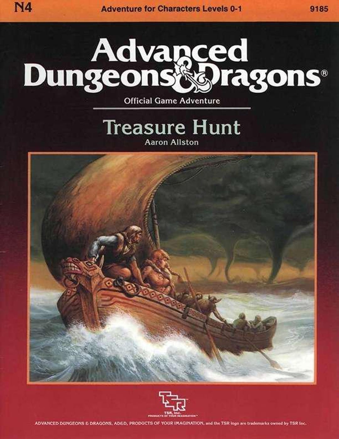 N4 Treasure Hunt Advanced Dungeons and Dragons - Etsy