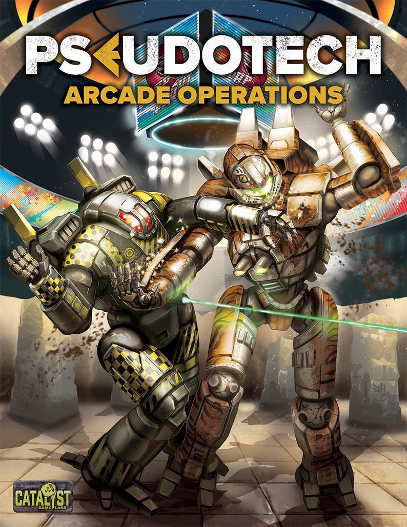 Battletech Pseudotech: Arcade Operations Catalyst Game Labs FASA ...