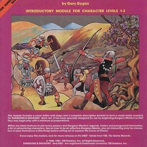 B2 the Keep on the Borderlands Dungeons and Dragons (basic) - Etsy