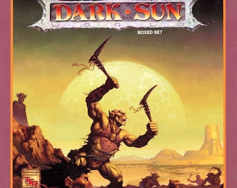 Dark Sun Campaign Setting vintage Dungeons & Dragons 4e Role-playing ...