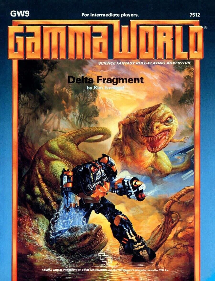 GW9: Delta Fragment Gamma World TSR RPG Science Fiction - Etsy