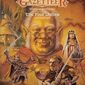 GAZ8 the Five Shires Dungeons and Dragons (basic) - Etsy