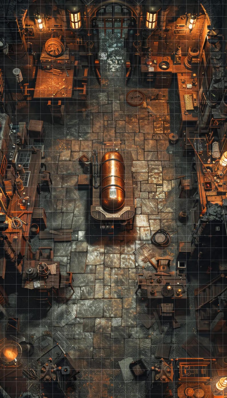 3000+ RPG Maps Magic Laboratory Hex and Square Grid VTT Tabletop Role ...