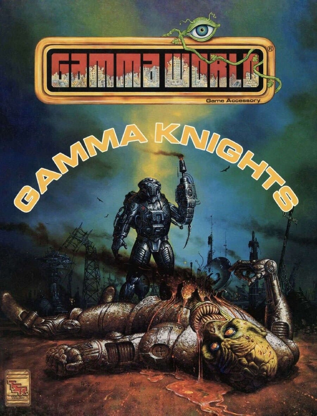Gamma World: Gamma Knights Fourth Edition TSR WOTC Science Fiction RPG ...