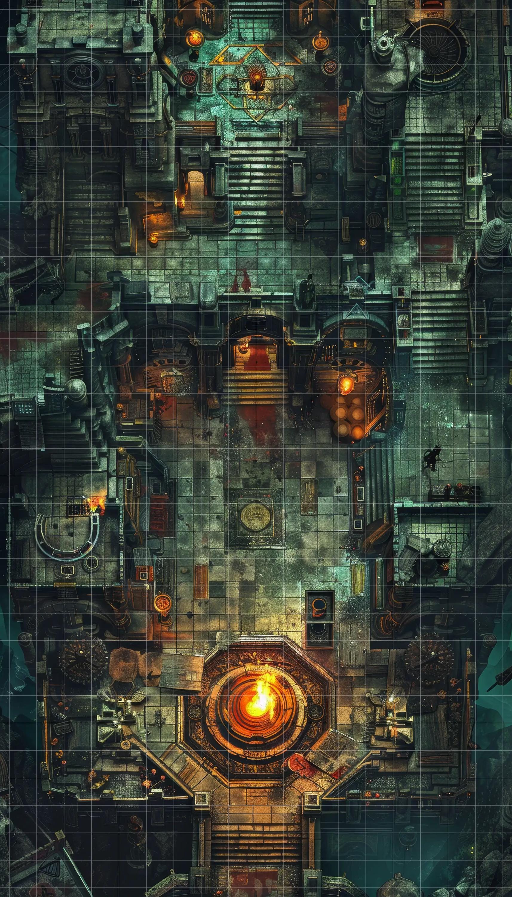 3000+ RPG Maps Magic Laboratory Hex and Square Grid VTT Tabletop Role ...