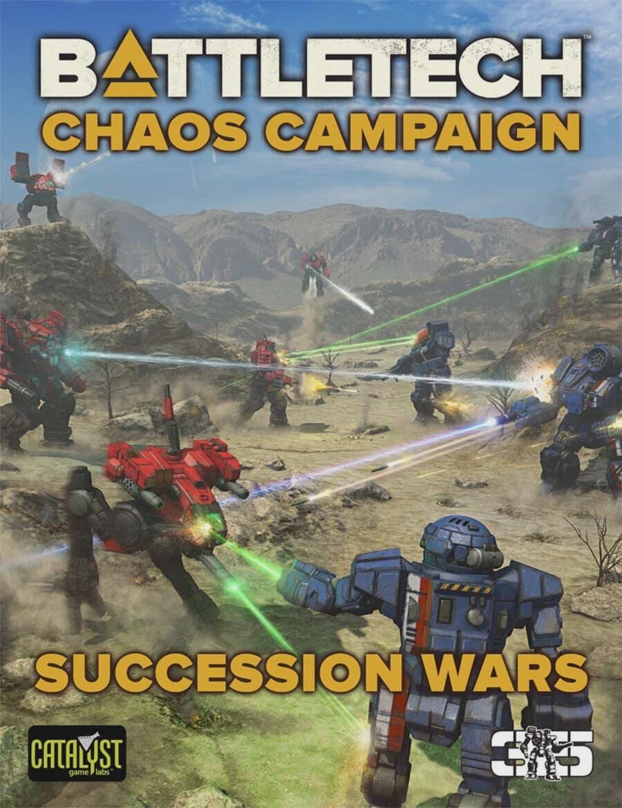 Battletech: Chaos Campaign Succession Wars Catalyst Game Labs FASA ...