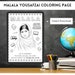 Malala Yousafzai Coloring Page | Activist - Girls' Education & Gender ...