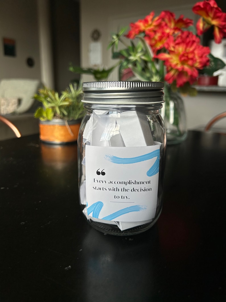 Achievement and Milestone Memory Jar|celebrate Victories and Successes ...
