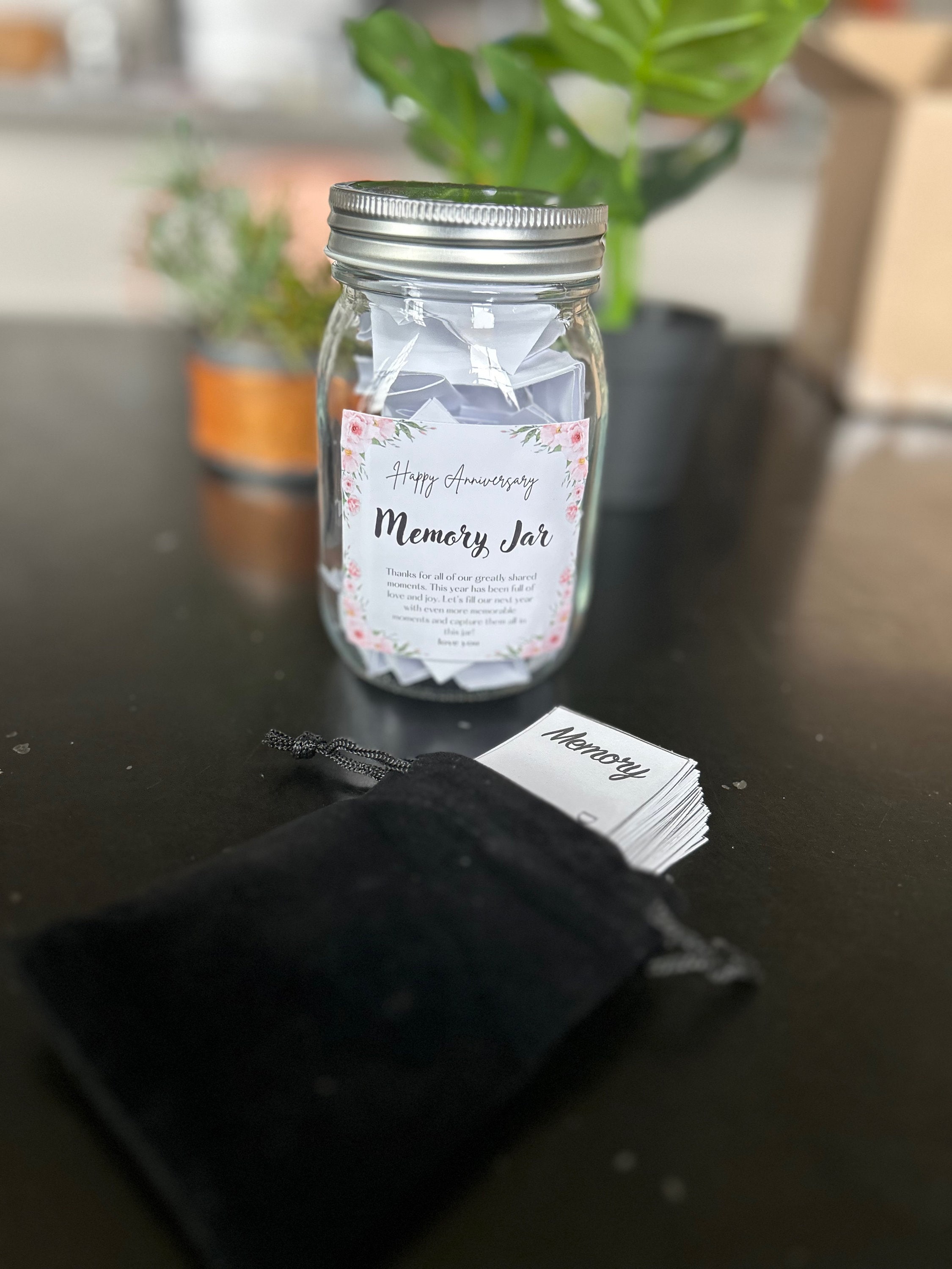 Anniversary Memory Jar Notes, Celebrate Your Anniversary and Your ...