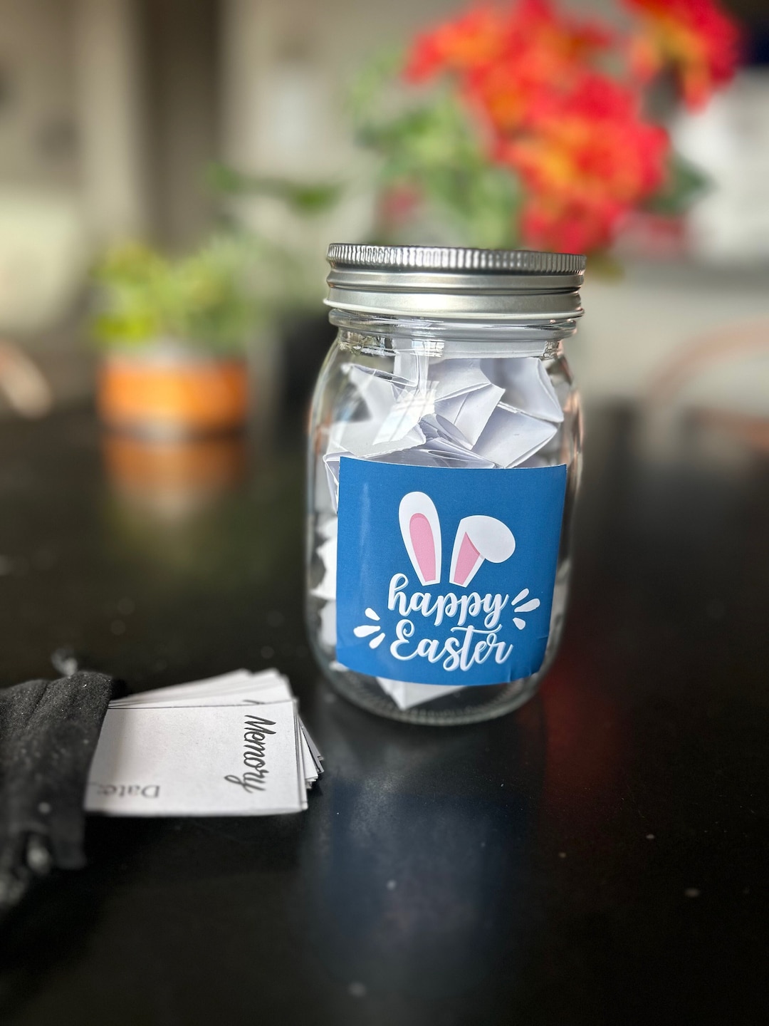 Easter Bunny Memory Jar Notes|remember the Special Moments|keep Your ...