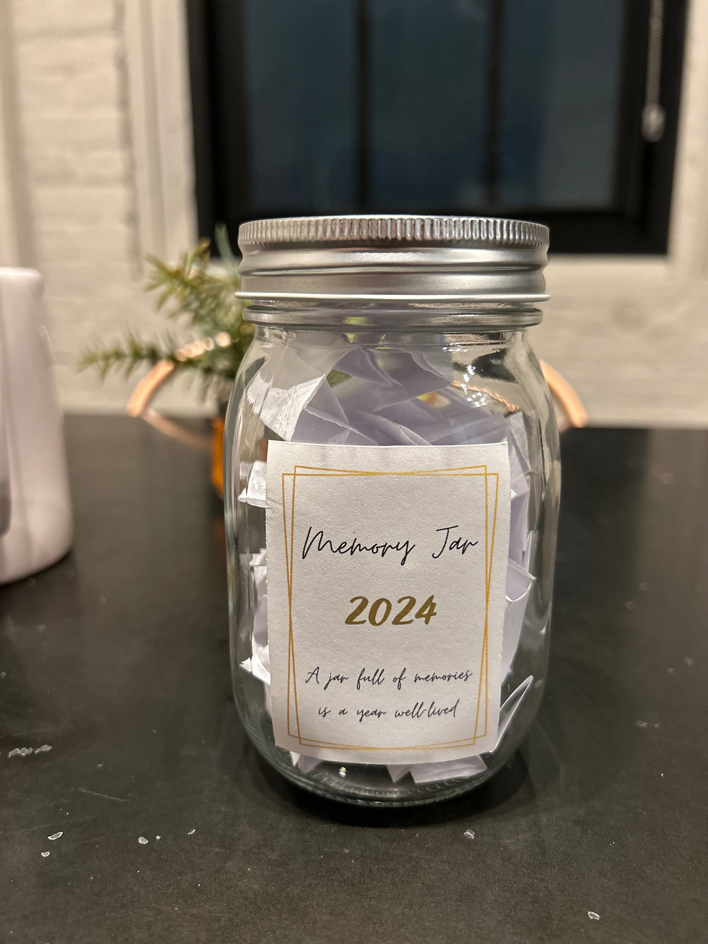 Memory Jar Notes for New Year's, 2024, Anniversary, Birthday, College ...