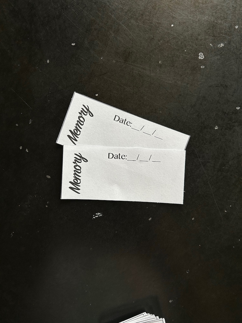 Anniversary Memory Jar Notes, Celebrate Your Anniversary and Your ...