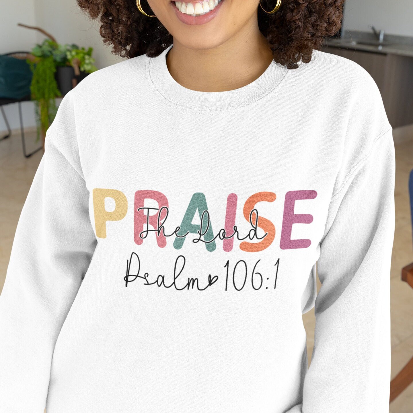 Praise the Lord Svg Png, Elegant Boho Christian Quote SVG, Sleeve Shirt ...