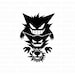 Gastly, Haunter & Gengar SVG, Vinyl Cutting File, SVG Files, Png File ...