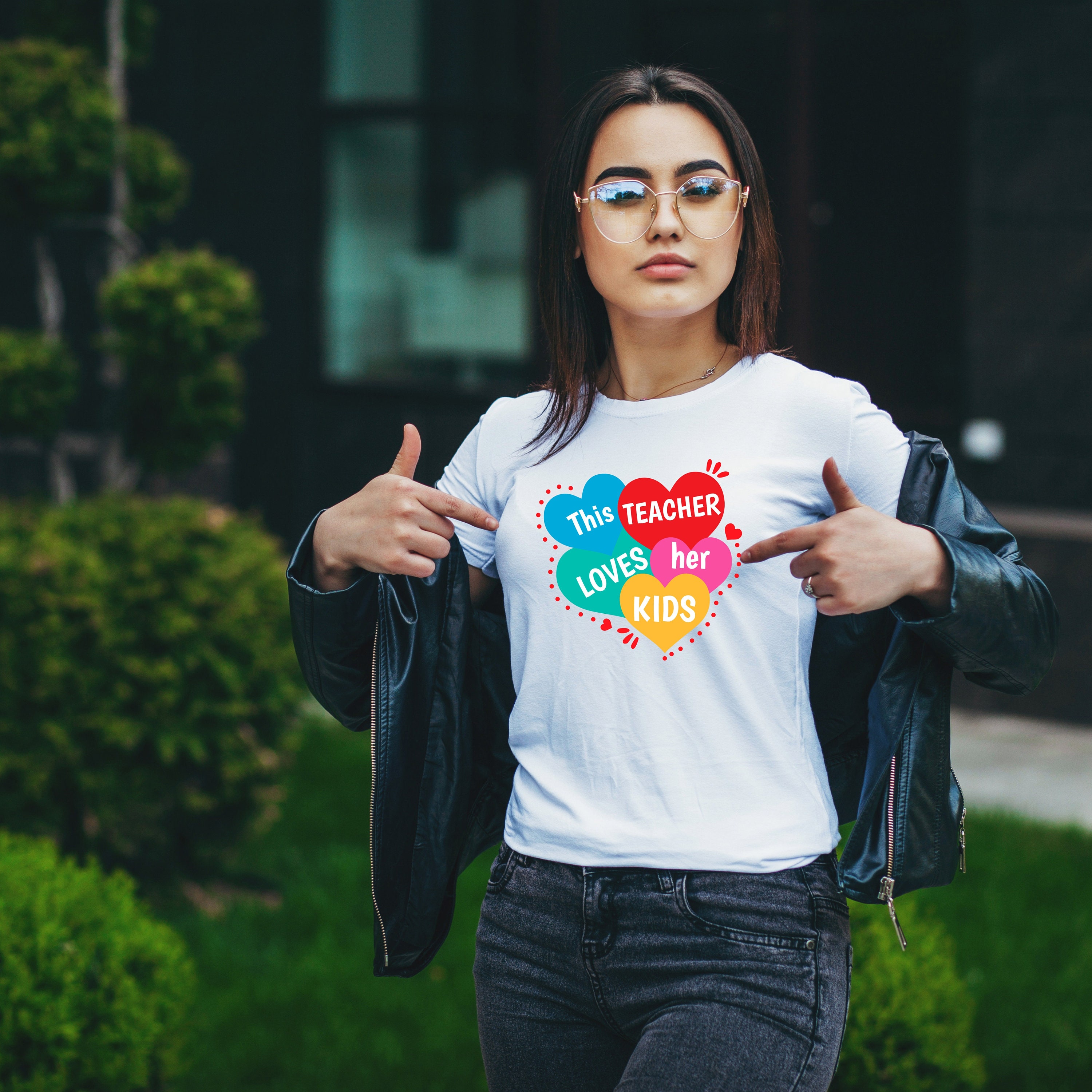This Teacher Loves Her Kids Svg, Teacher Valentine Svg, I Love My Class ...