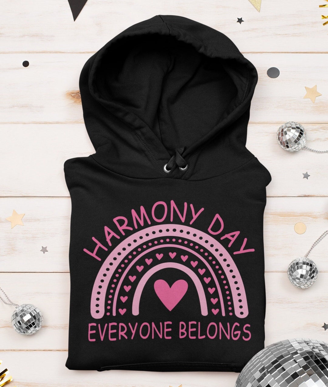 Harmony Day Svg Png, Everybody Belongs Svg, Trendy Doodle Heart Boho ...