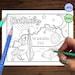 KENTUCKY Coloring Page With State Facts - Printable United States of ...
