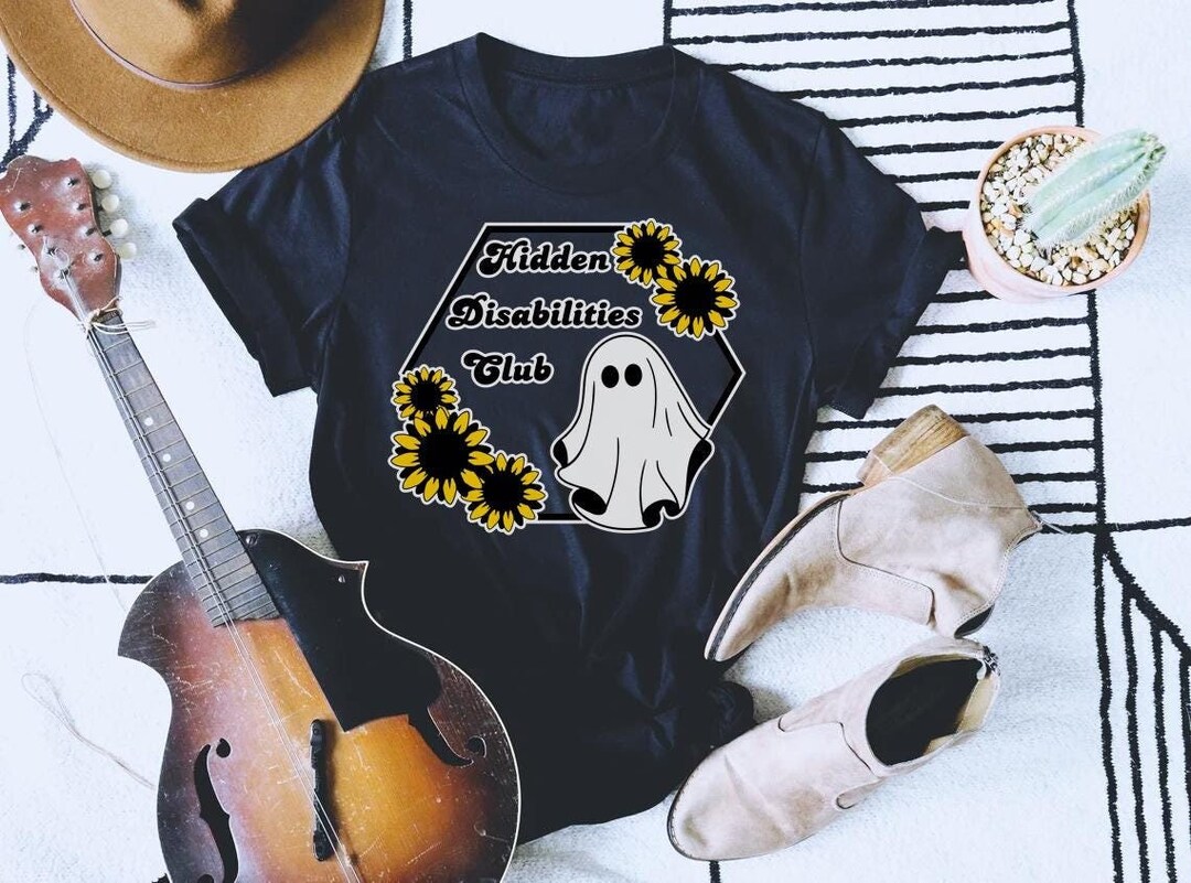 The HIDDEN DISABILITY CLUB Sunflower Symbol Shirt, Invisible ...