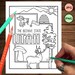 UTAH Coloring Page With State Facts - Printable United States of ...