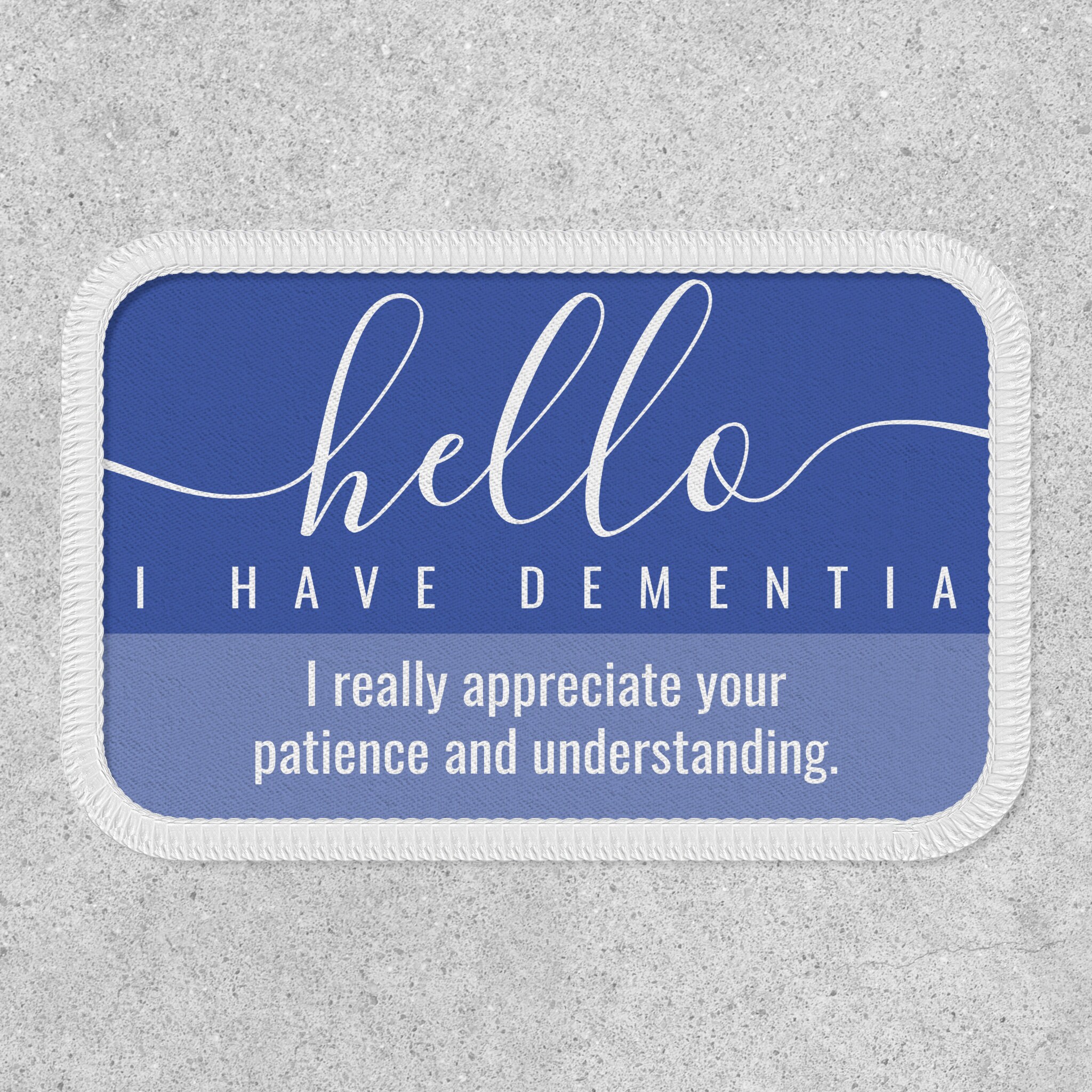 DEMENTIA / ALZHEIMER'S Emergency Contact Informational Lanyard Card ...
