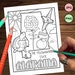 ALABAMA Coloring Page With State Facts - Printable United States of ...